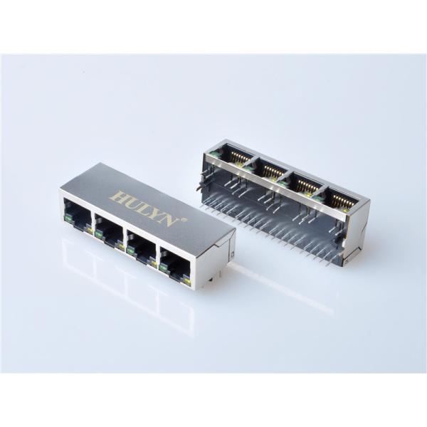China HULYN RJ45Jack, Shielded RJ45 Modular Jack Connector,with LEDs ...