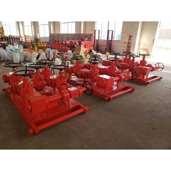 China Hydraulic Downhole CC 3 1/8" 5000psi Choke Manifold - China ...