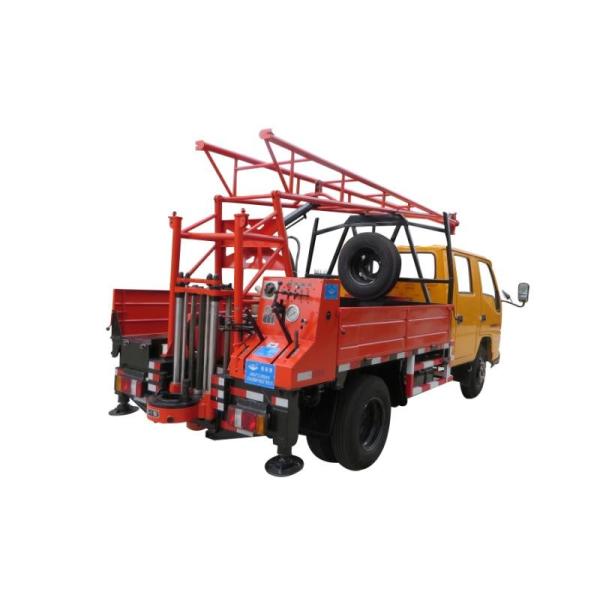 China Truck Mounted Multi Function Engineering Rig M50 50m SPT Drilling ...