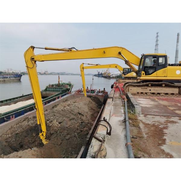 China Komatsu Excavator Long Reach Boom with bucket , Long reach boom ...