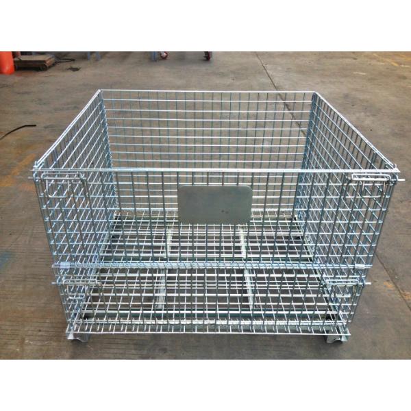 China Stackable Wire Mesh Pallet Cage - China Wire Mesh Pallet Cage
