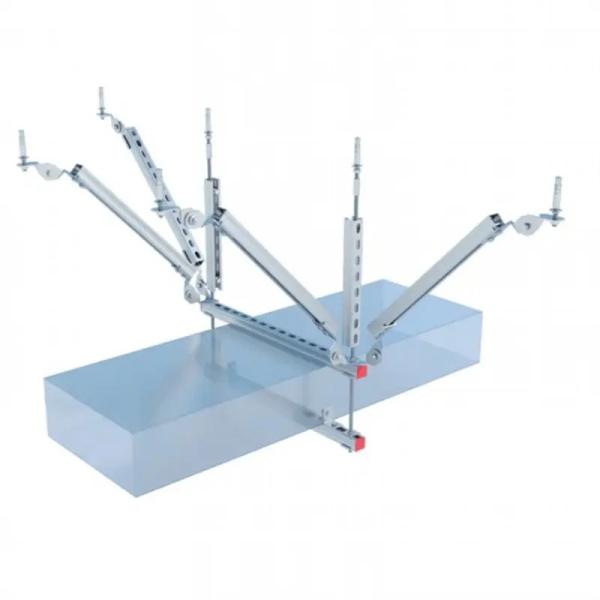 China Wall Mounting Cable Tray Seismic Bracing System Support For ...