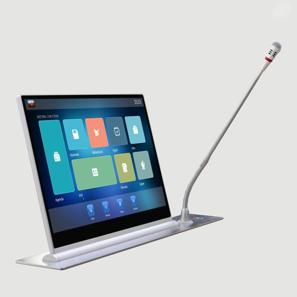 China Retractable Motorized Monitor Lift Table 21 Inch For Paperless ...