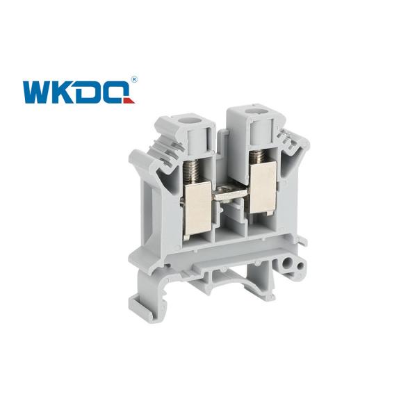 China JUK 10N Screw Clamp Electrical Terminal Block DIN Mounted Type ...