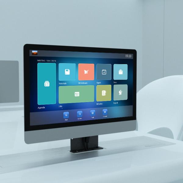 China Electric Computer Elevator Meeting Table Lcd Lift Paperless ...