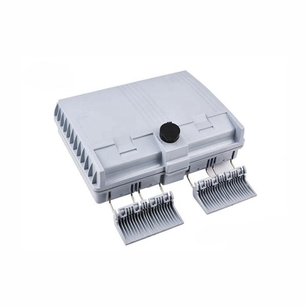 China 12 Cores Fiber Termination Box Wall Mounted Fiber Distribution Box Outdoor - China Fiber ...