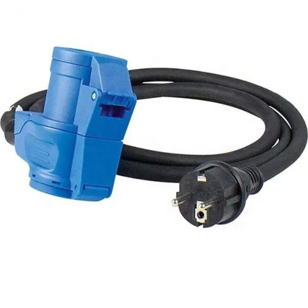 China RDC 32A EV Charger Socket Inlet Type 2 To Type1 Evse Socket ...