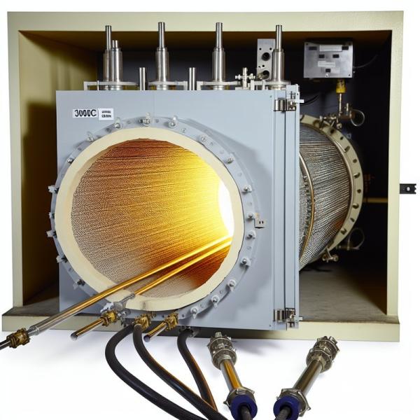 China 3000C Graphite Cracking Furnace for Lab Testing with Argon ...