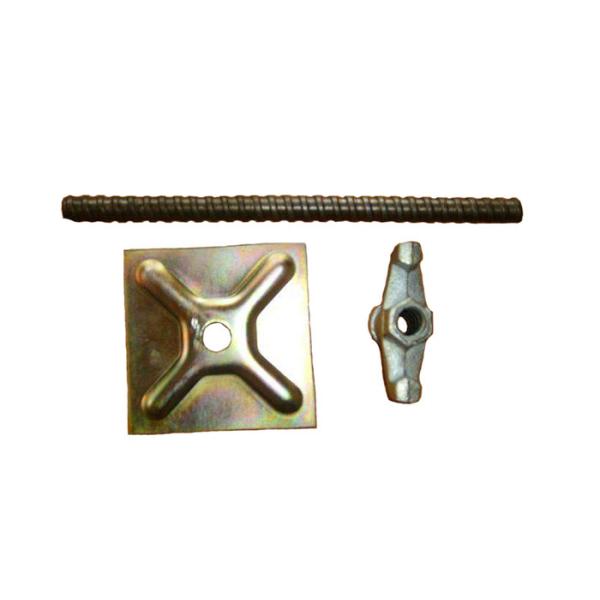 China Concrete Wall Formwork 15/17mm Q235 Weldable Black Tie Rod Bar 6m ...