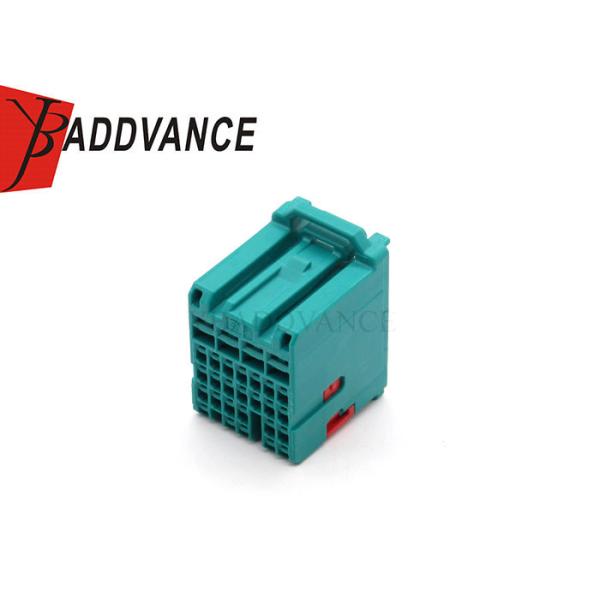 China Blue Color Plastic Electrical PBT Female 28 Pin Connector Housing ...