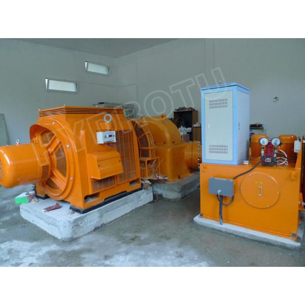 China AC three phase synchronous generator excitation system with Turgo ...
