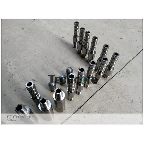 China 1.25" CT Connector Roll On Connector For Oilfield Coiled Tubing ...