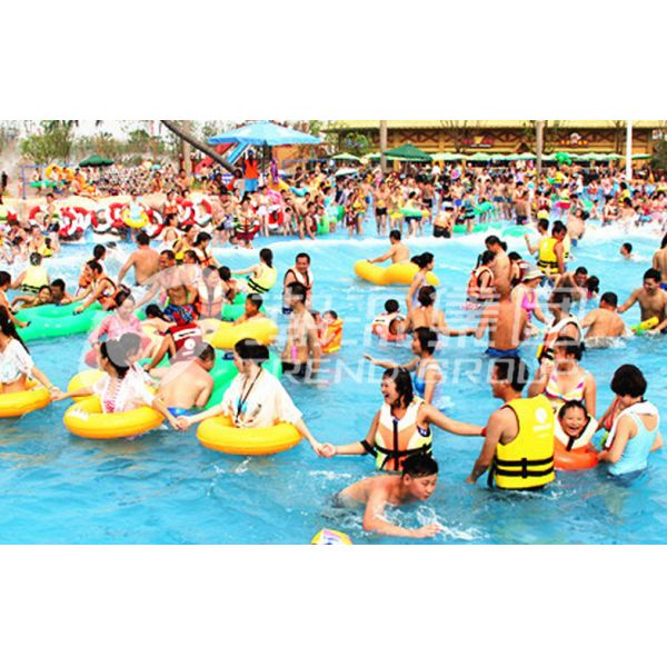 China Theme Artificial Wave Pool Water Park Fiberglass Vacuum Wave ...