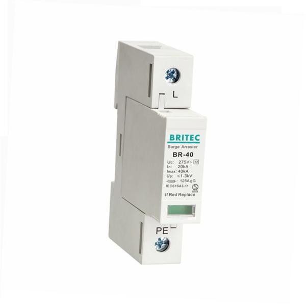 China BR-40 3P Spd 3P Type 2 Surge Protection Device DIN Rail Three ...