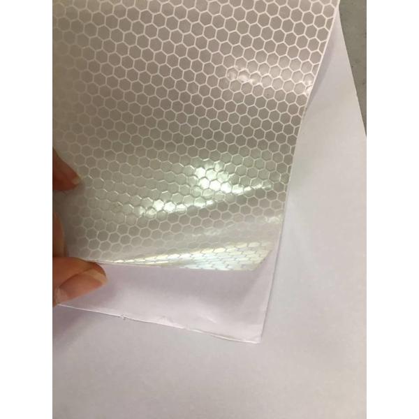 China High Visibility PVC Honeycomb Reflective Flex Banner Printable ...