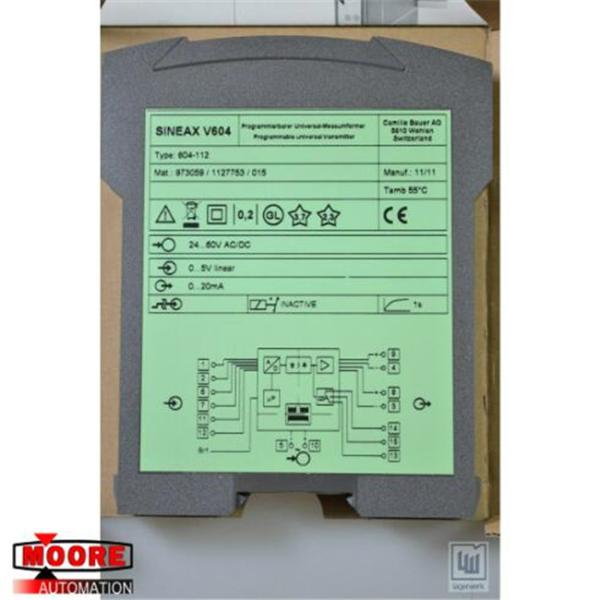China SINEAX V604 604-112 GOSSEN CAMILLE PLC Module - China Automation DCS