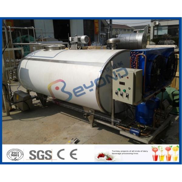 China SUS304 SUS316 Self Cooling Stainless Steel Tanks For Fresh Milk ...