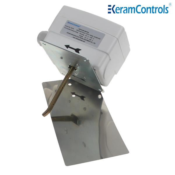 China 250V 8A IP65 Air Flow Proving Switch Stainless Steel Paddle ...