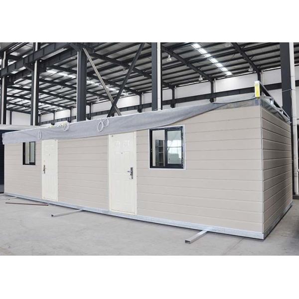 China Prefab Mobile Homes With Laminate Floor / Colorbond Roofing / PVC ...