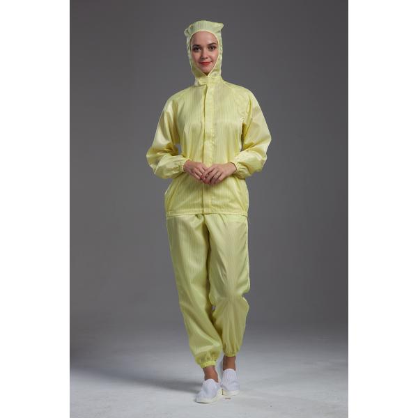 China ESD antistatic autoclave sterilized jacket work wear with hood ...