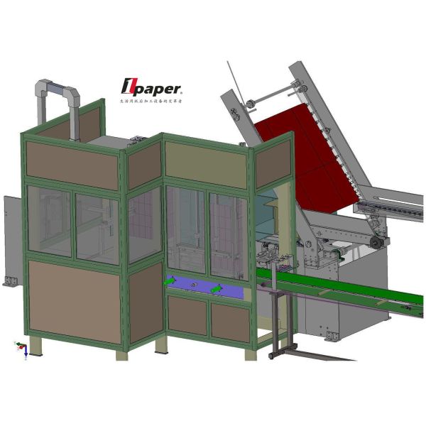 China Customized Paper Bag Machines Tissue Paper Cutting Machine ...