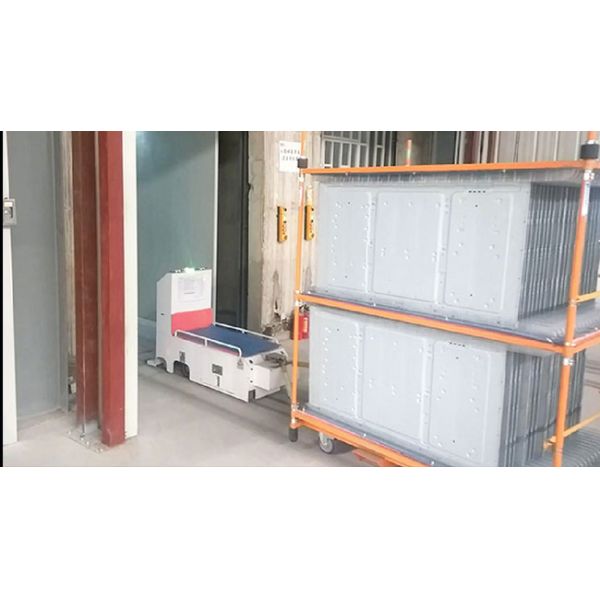 China One Way Tugger AGV , Rail Guided Vehicle 500Kg/1000kg Loading For ...