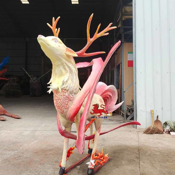 China Customizable Realistic Animatronics Chinese Mythology Animal Pi ...