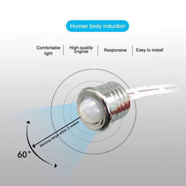 China LED 12V 24V Infrared Closet Light Sensor Switch PIR 5A Human Body ...