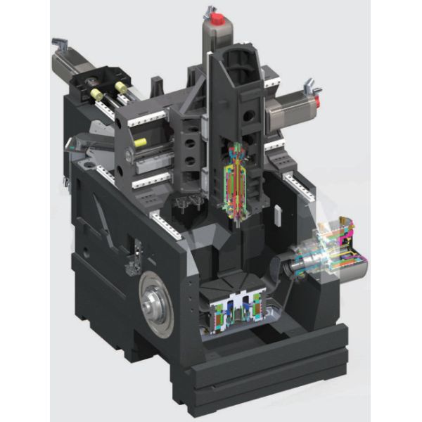 China KMC 1250S Milling Turning Five Axis VMC Machine - China 5 Axis ...