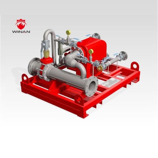China Foam Skid Balanced Pressure Proportioning System Fire Fighting Equipment - China Balanced ...