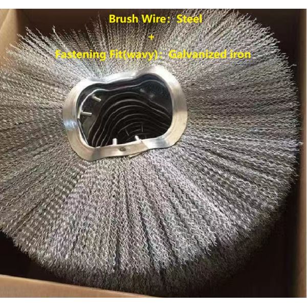 China Wafer Broom Segments Street Road Runway Highway Sweeper Brushes ...