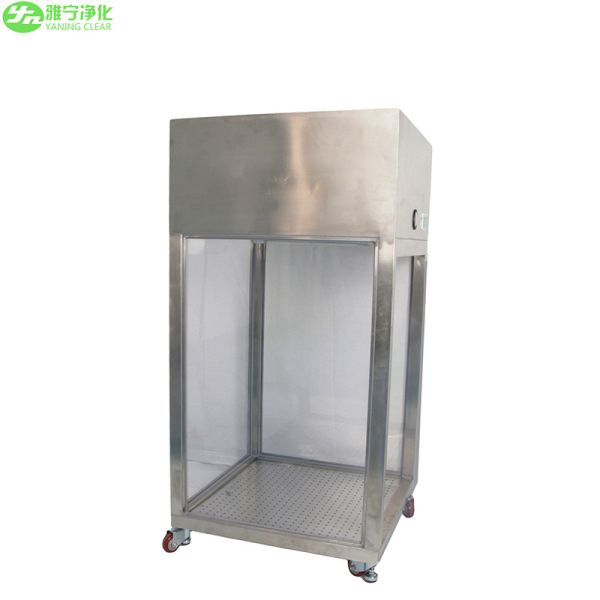 China SUS304 Clean Room Booth Weighing Sampling GMP Powder Coated For ...