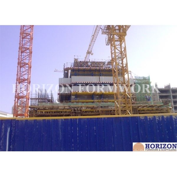 China H20 Beam Climbing Formwork System Vertical Waling For Concreting ...