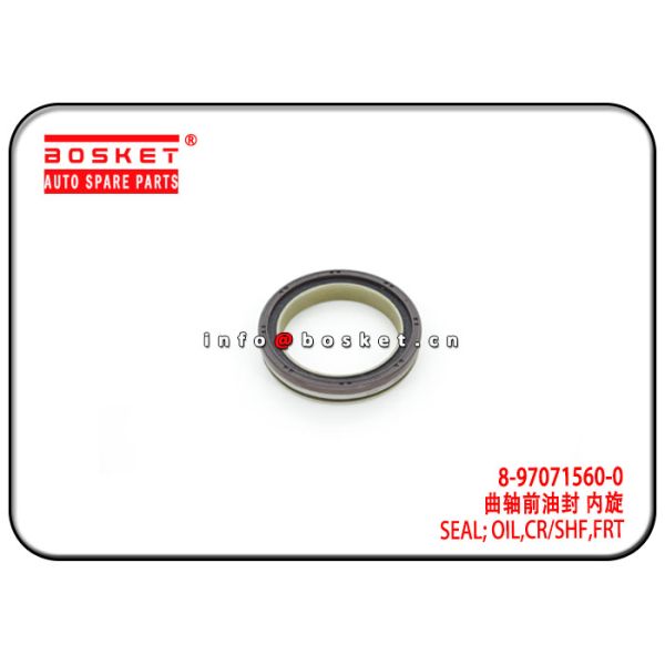 China 8-97071560-0 BZ4961E 8970715600 Front Crankshaft Oil Seal For ...